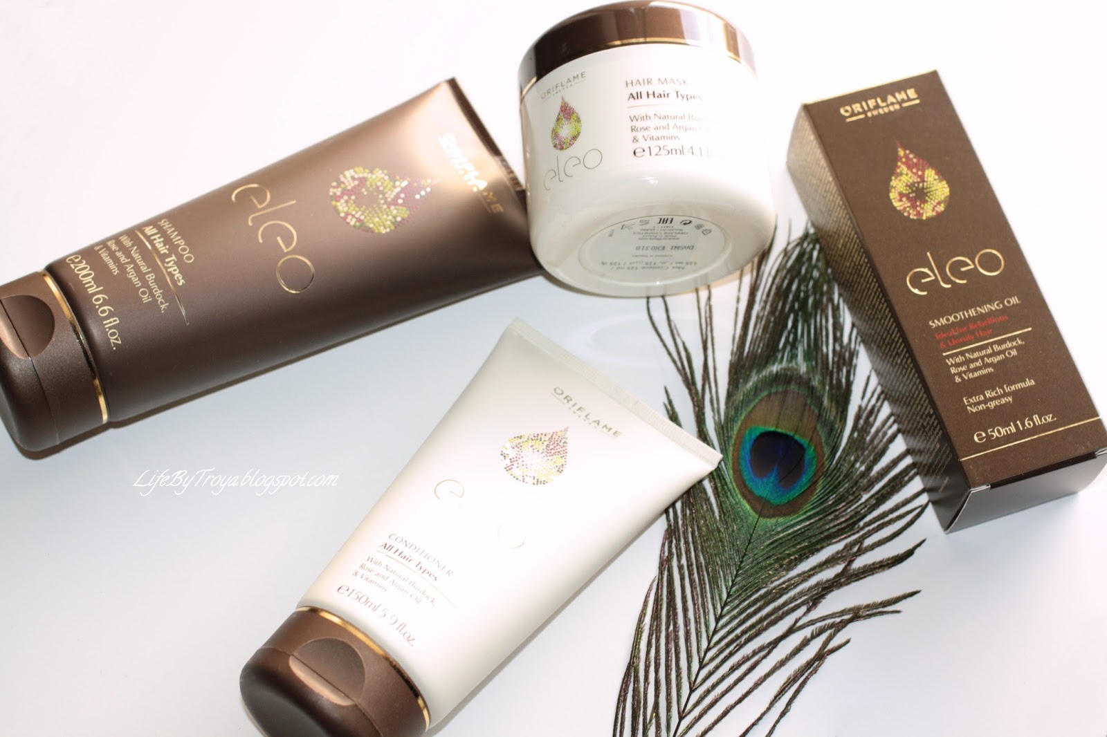 Review:: Oriflame Eleo Hair Line Up - Troya's Land