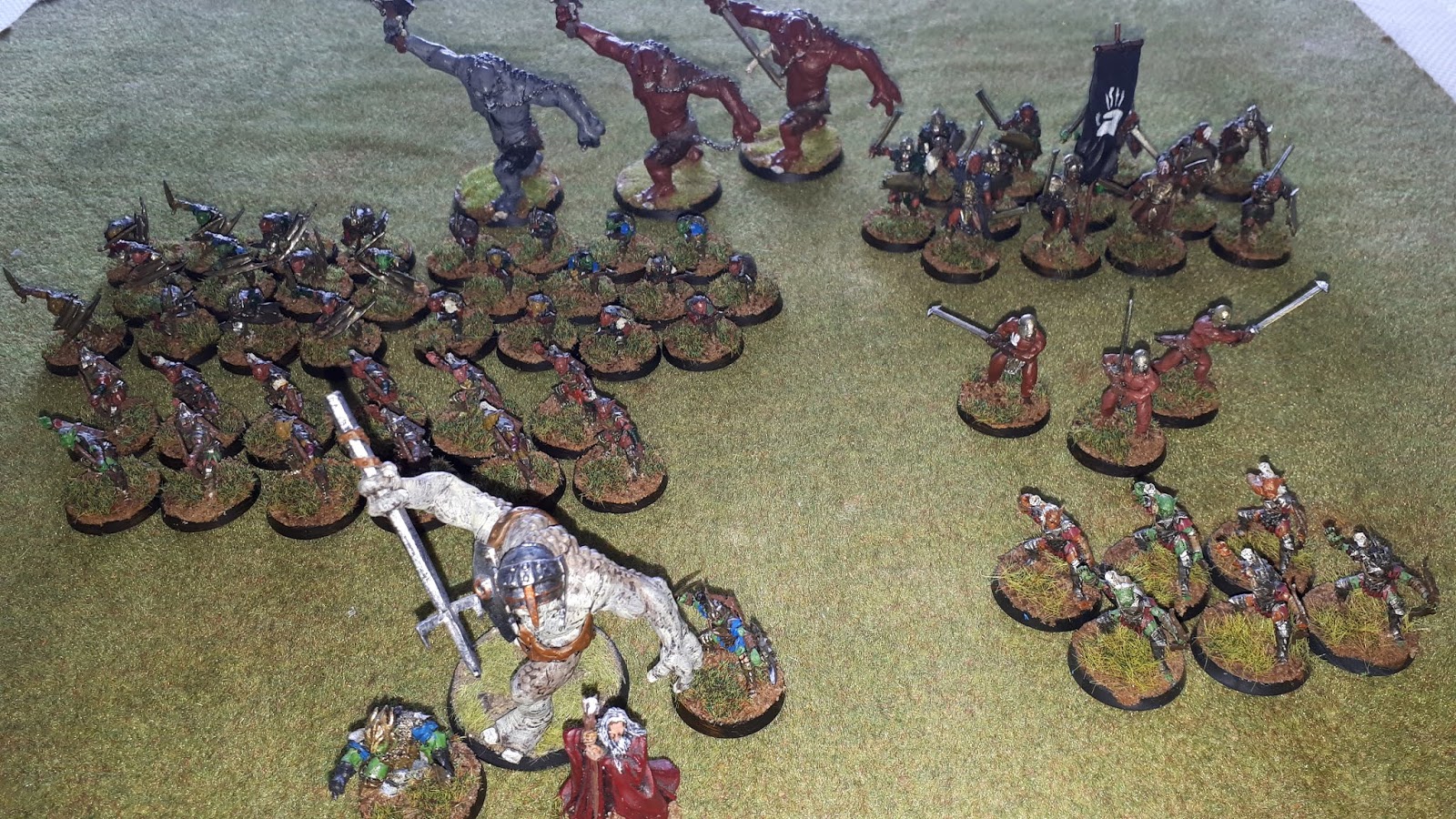 Scotty's Wargaming: Dragon Rampant re-basing