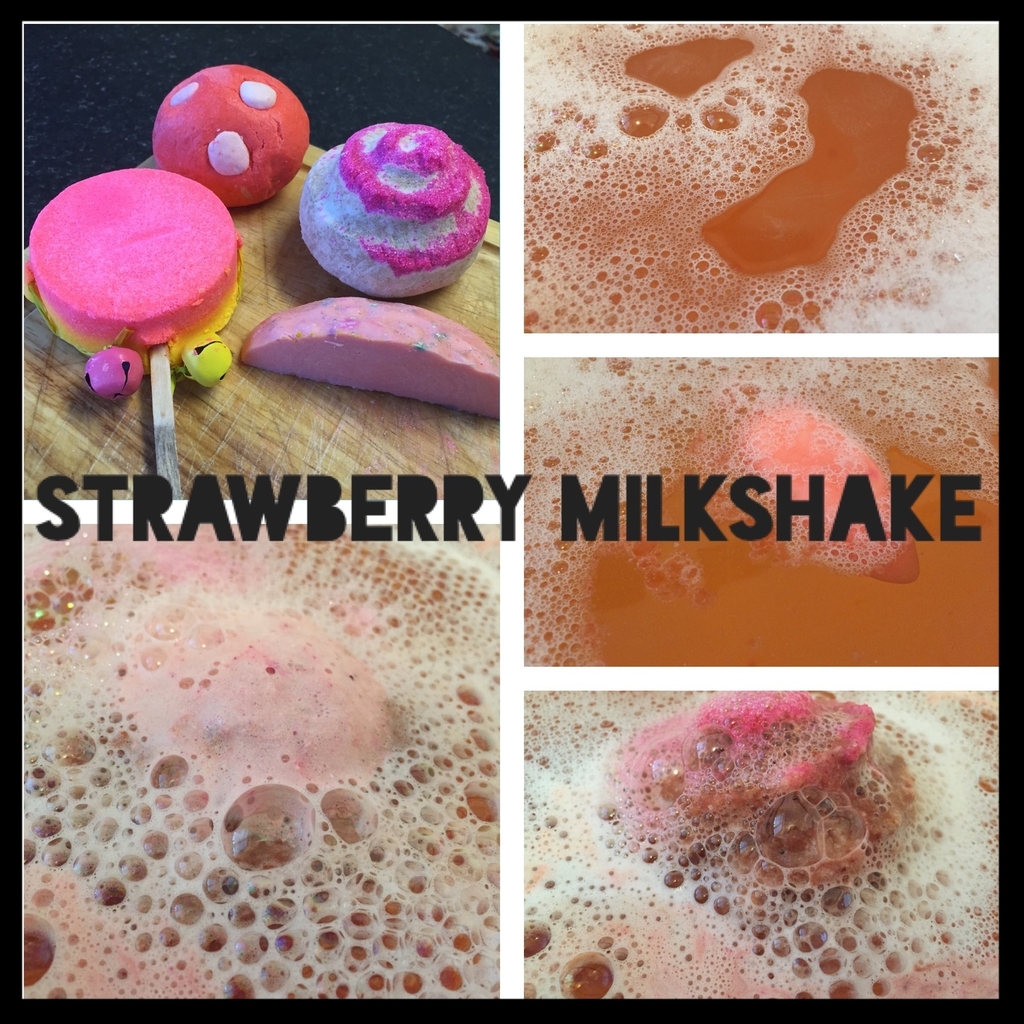 All Things Lush UK: Lush Cocktail: Strawberry Milkshake