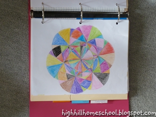Highhill Homeschool: Math Art - Geometry