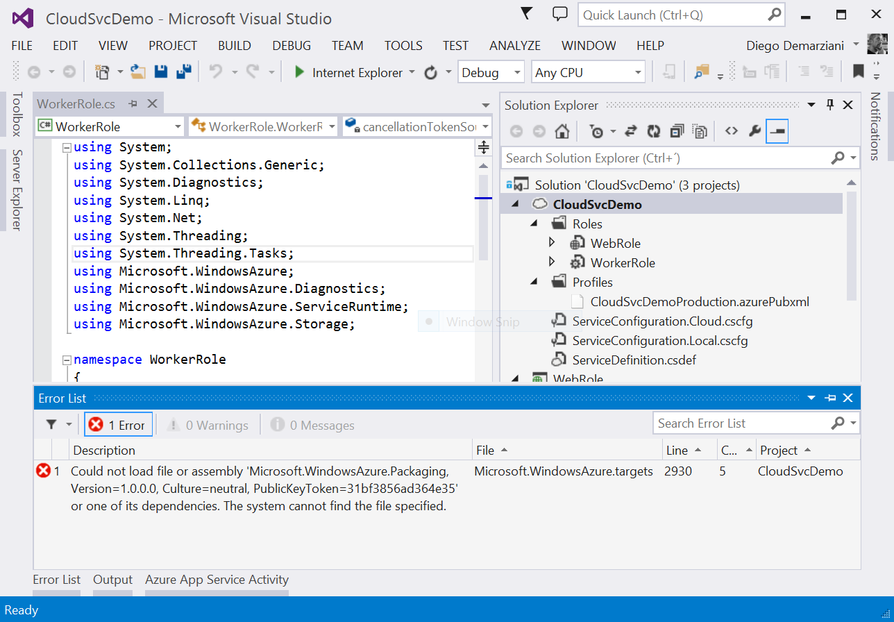 Whereisthecode Could Not Load File Or Assembly Microsoft
