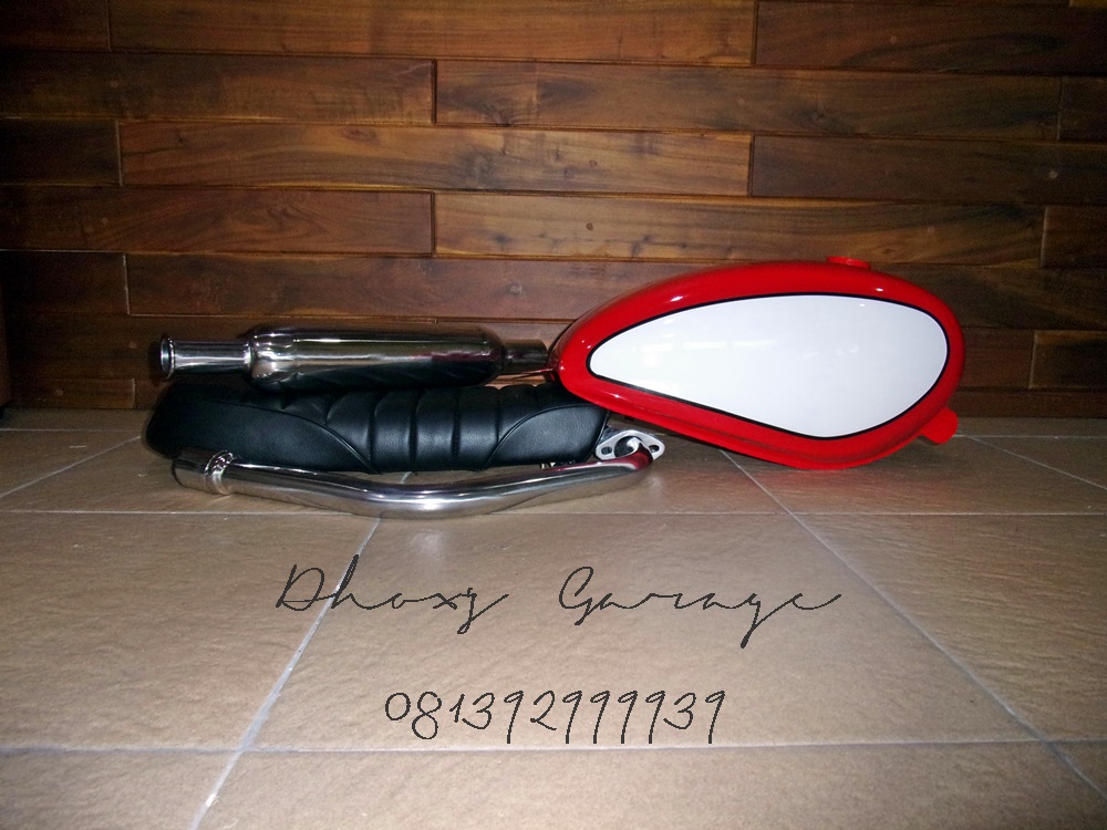 Tangki Knalpot Kustom: Tangki Custom Japstyle Model Yamaha SR ...