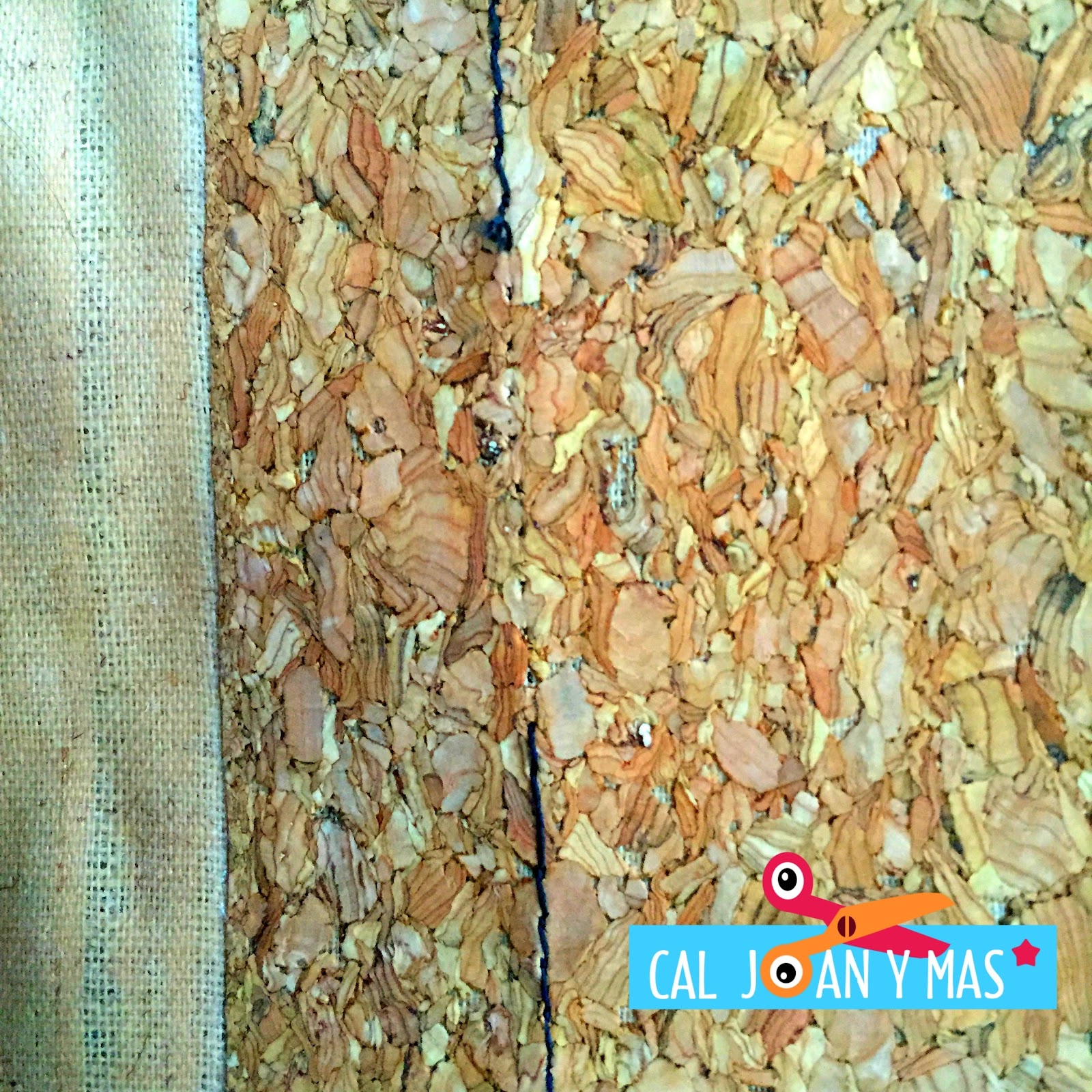 Cal Joan y más: CORCHO TEXTIL (Que es y como se cose).