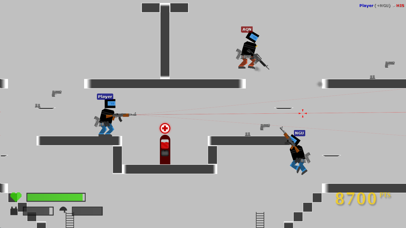 Bullets Are Pretty, a different 2d shooter game