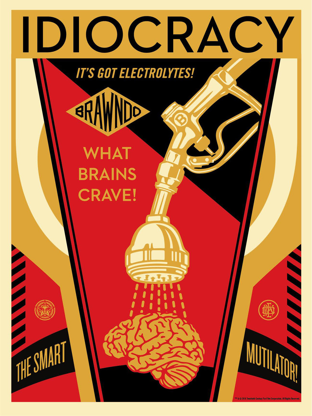 INSIDE THE ROCK POSTER FRAME BLOG: Shepard Fairey Idiocracy Poster ...