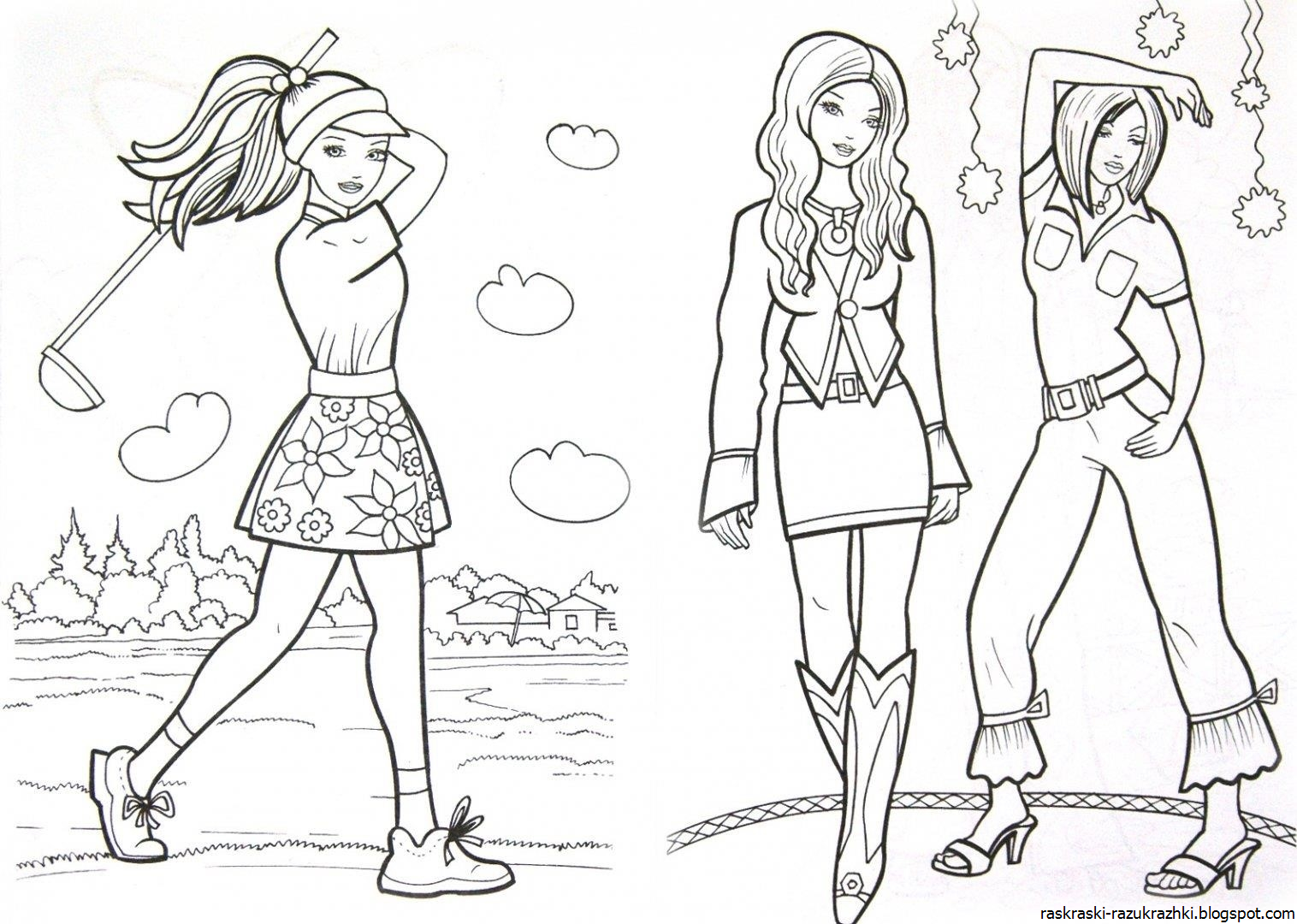 Игры Раскраски Для Девочек 12 Лет