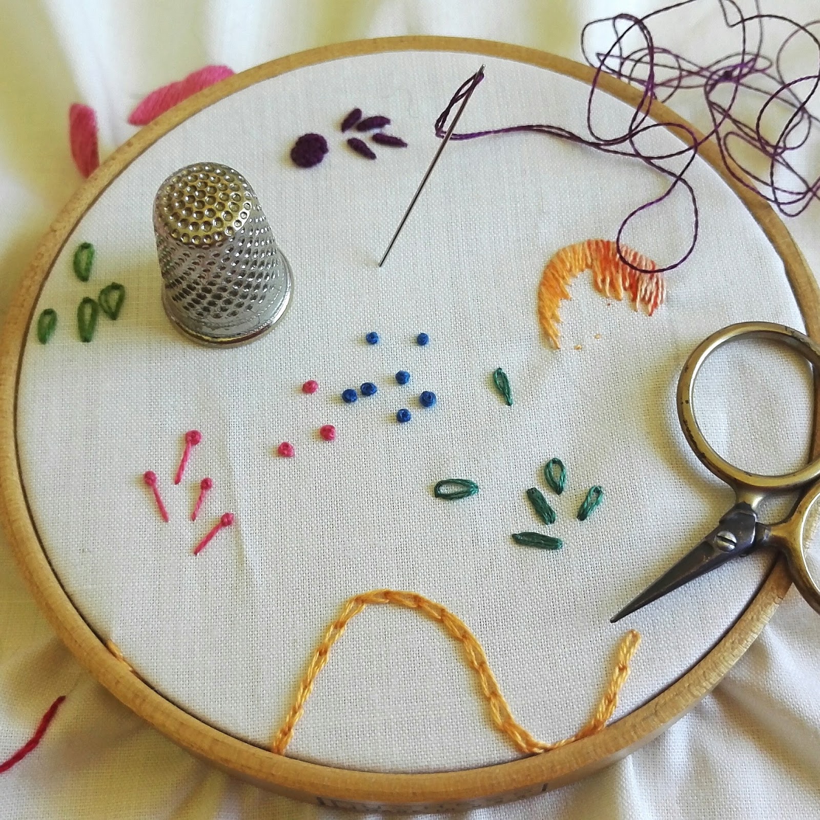 Atelier MlaBroderie, en Normandie: Cours Broderie