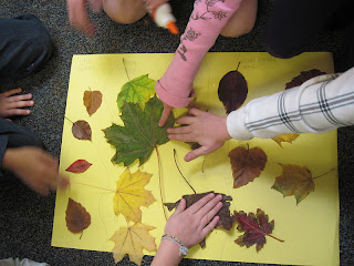 Polka-Dotty Place: Pile of Leaves