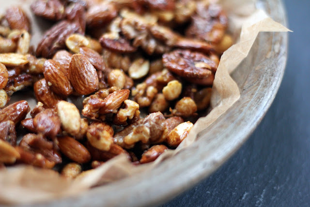 Blue Kale Road: Maple Roasted Nuts: Gifts from Home