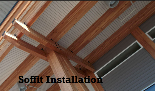 How Process Cooling Work Is Done And Soffit Installed?