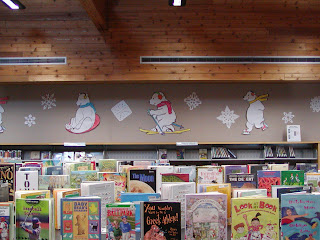 Fussy Hen at the Library: Wall Displays - Polar Bears