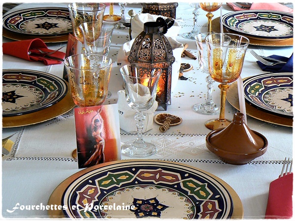 Fourchettes et Porcelaine: TABLES " INSPIRATION ORIENTALE