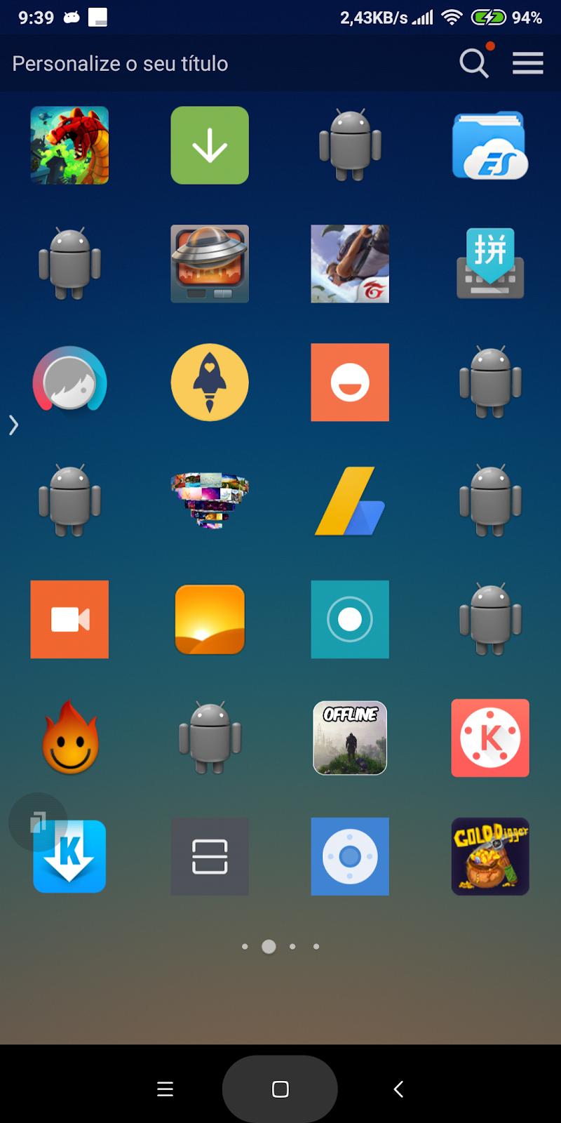 Essa Launcher vai deixar seu Android INCRÍVEL, Lançador 3D TSF Shell V3.9