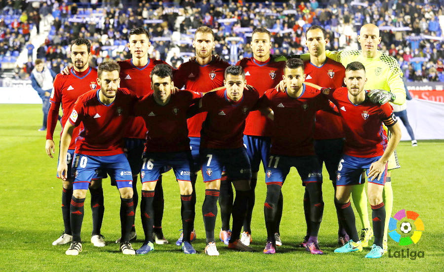 OSASUNA contra Leganés 21/11/2016
