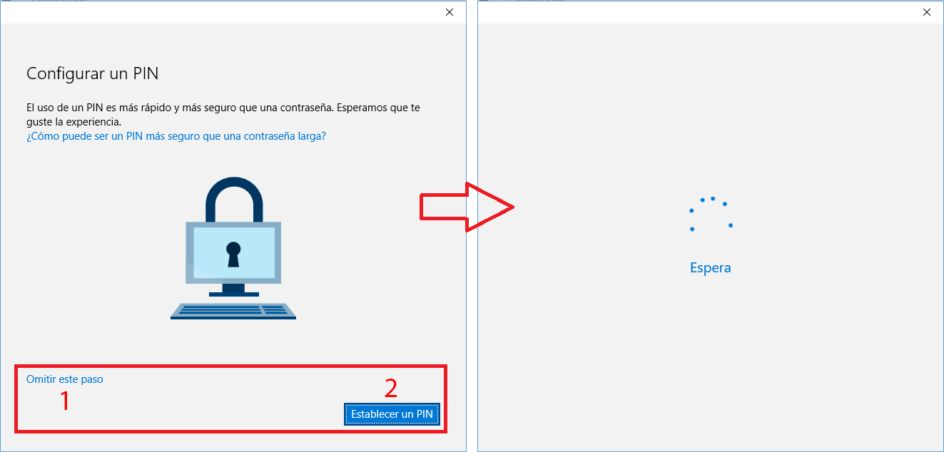 Pantallazos.es: Windows 10: Iniciar sesión con una cuenta local o de ...