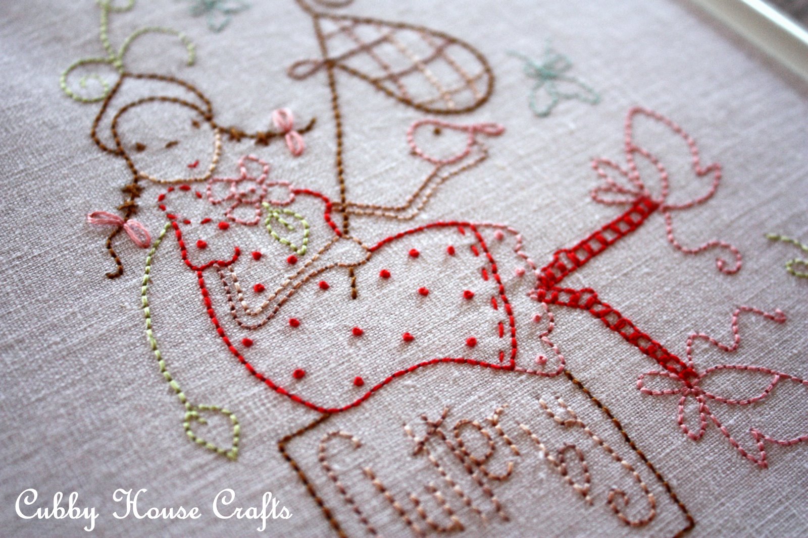 Cubby House Crafts: Natalie Lymers Stitcheries are so sweet!!!