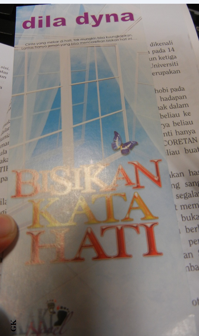 kicaps review: Sneak Peek: Bisikan Kata Hati by Dila Dyna