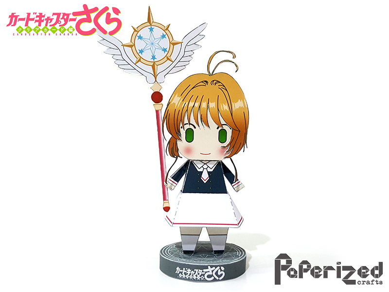 Cardcaptor Sakura: Clear Card - Sakura Papercraft | Paperized Crafts