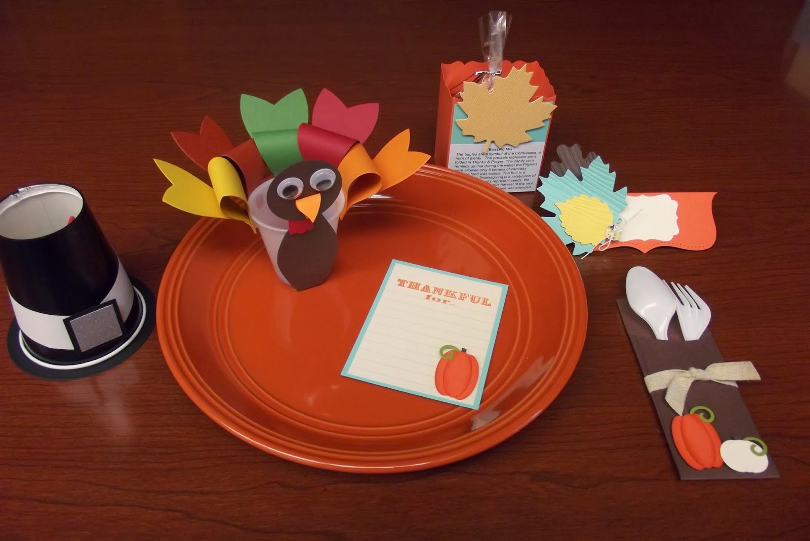 stamping sanity: Kids Thanksgiving Table