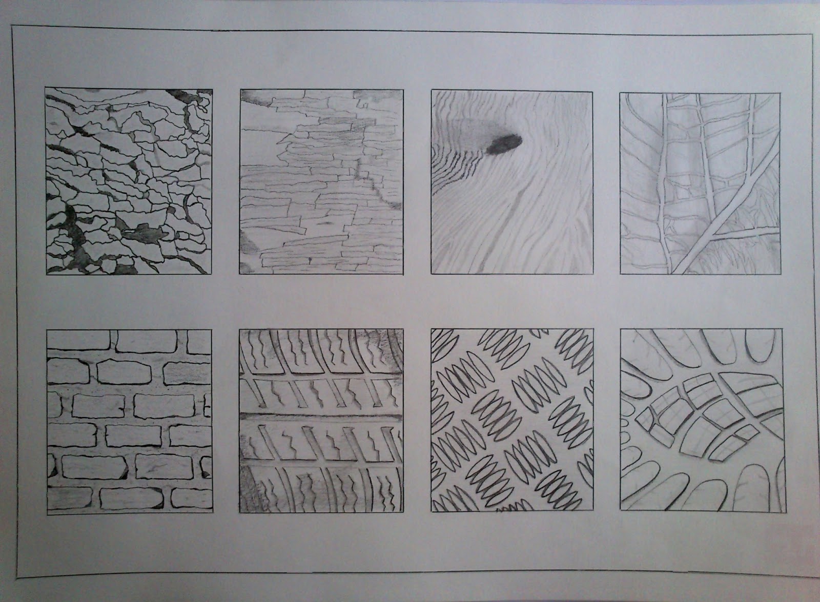 EL ARTE DE REPRESENTAR: Texturas naturales & artificiales