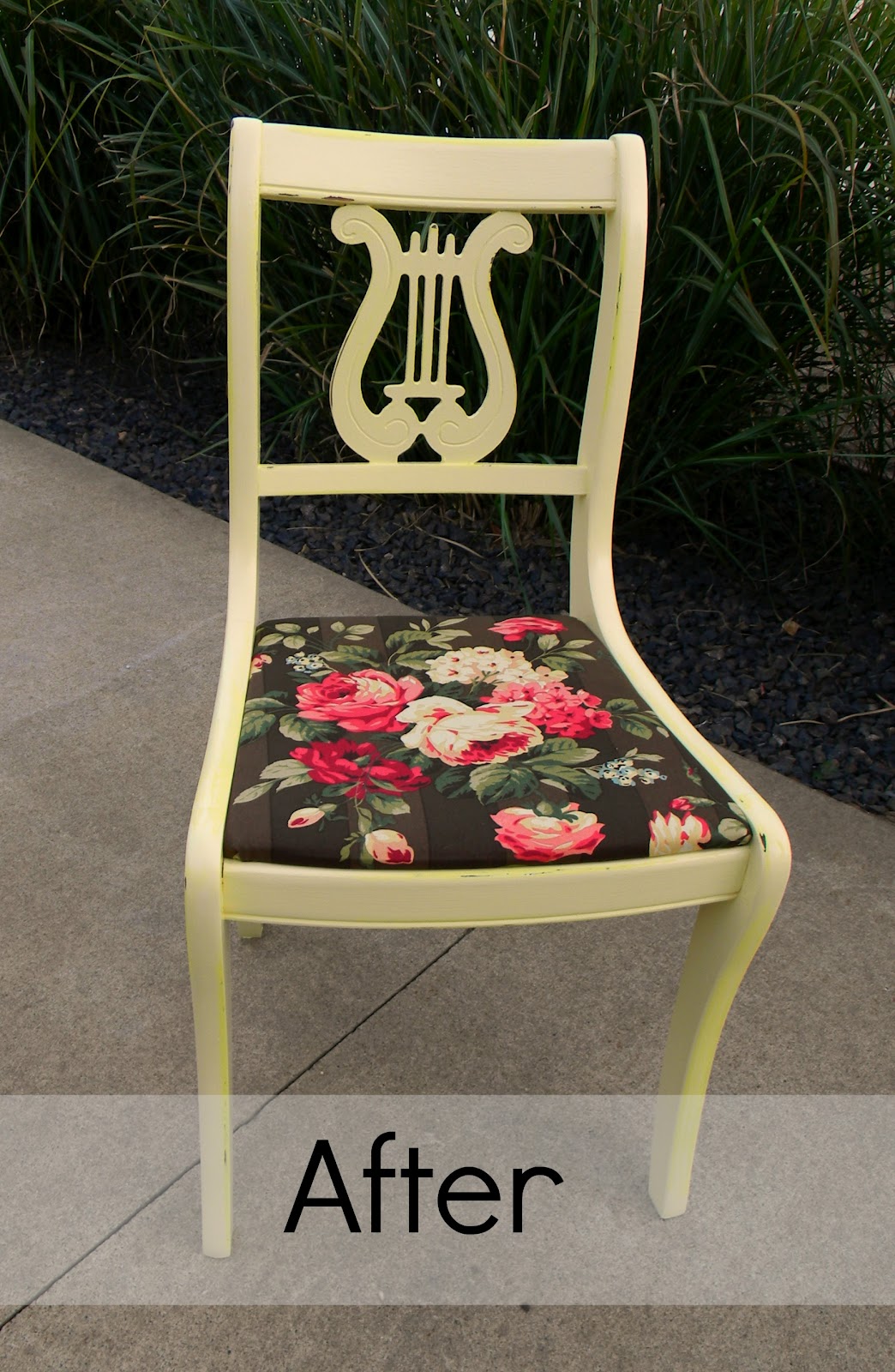 Forever Decorating!: Sweet Yellow Chair