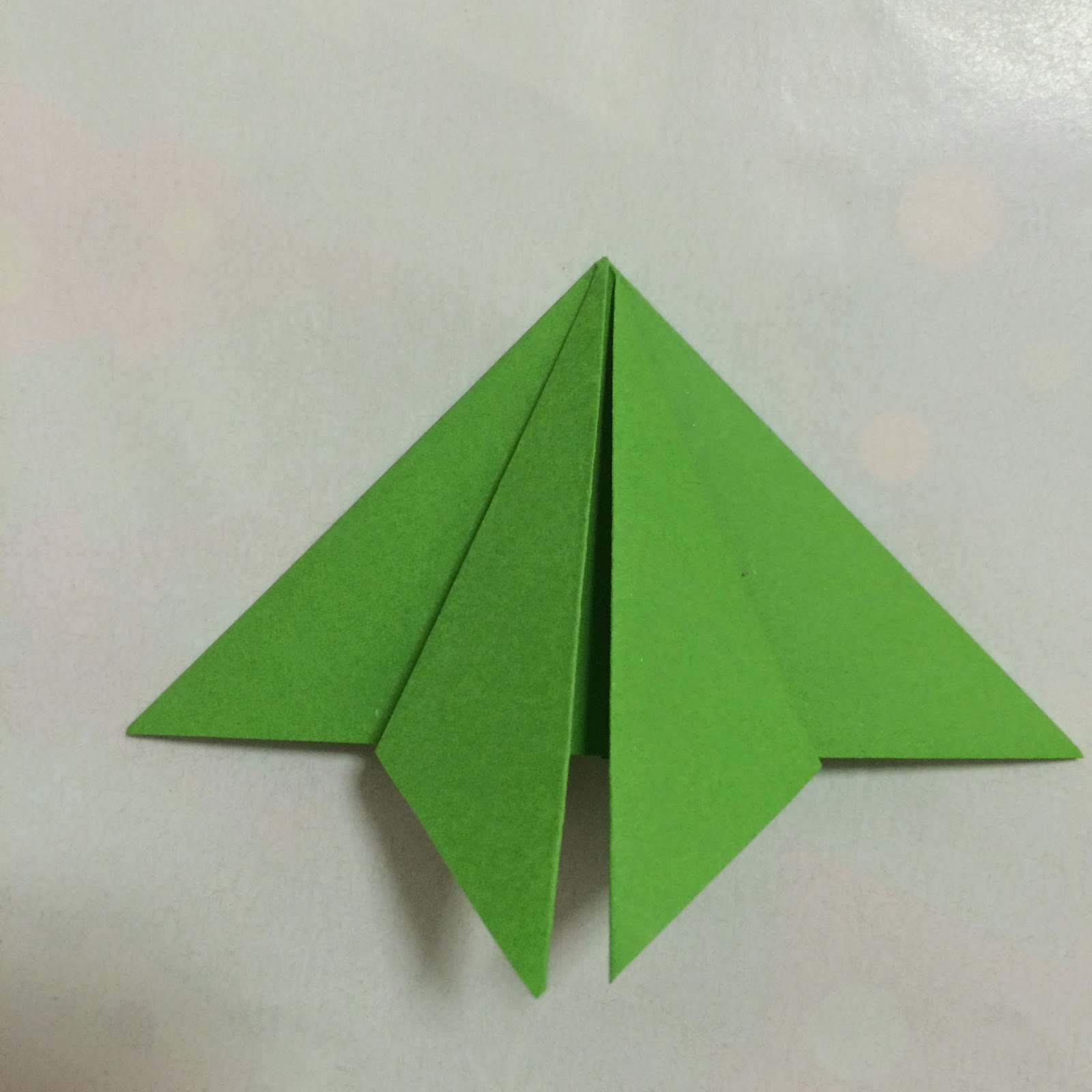 wildaboutyarn: Origami Christmas Tree Tutorial