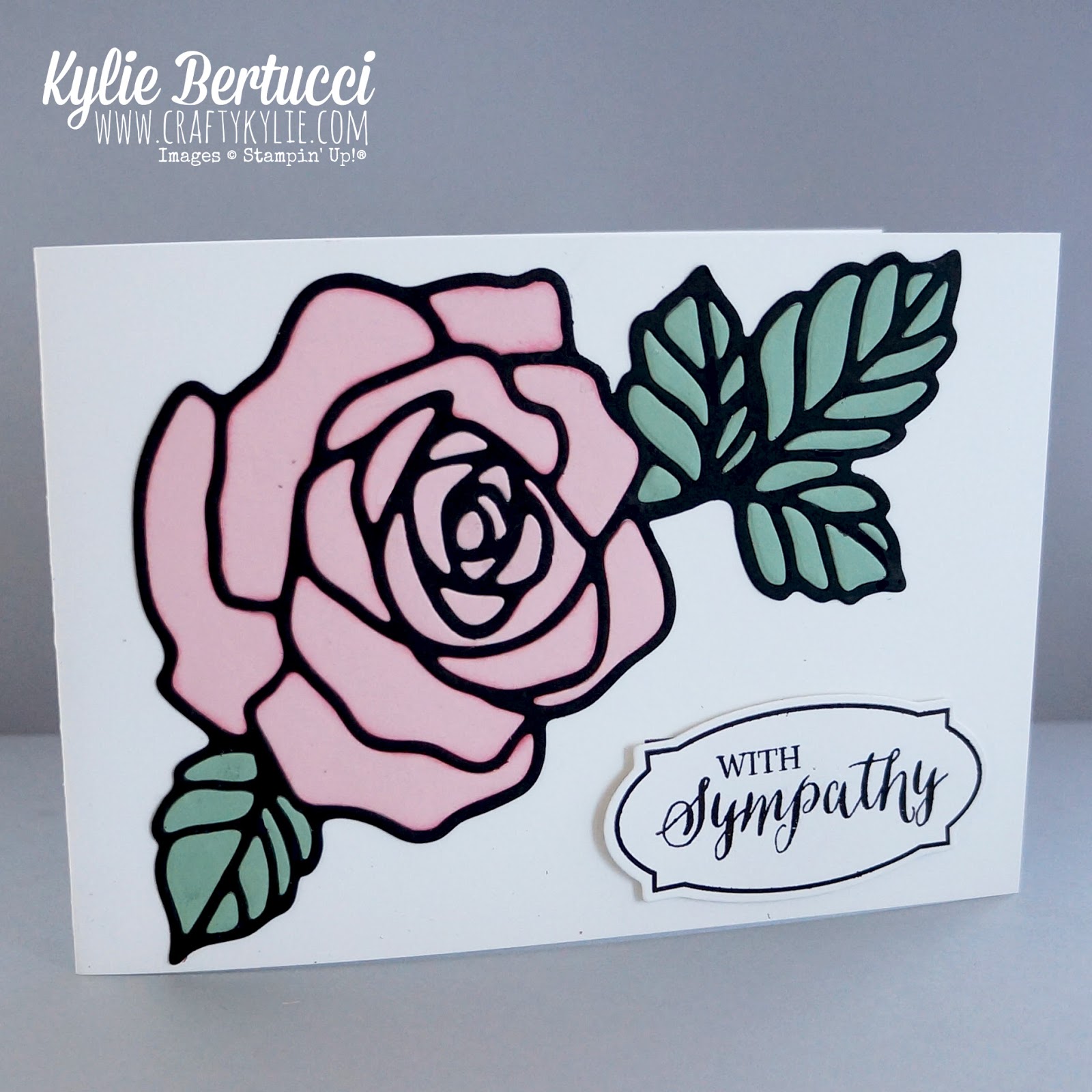NEW Rose Wonder and Rose Garden Thinlits Die - Kylie Bertucci