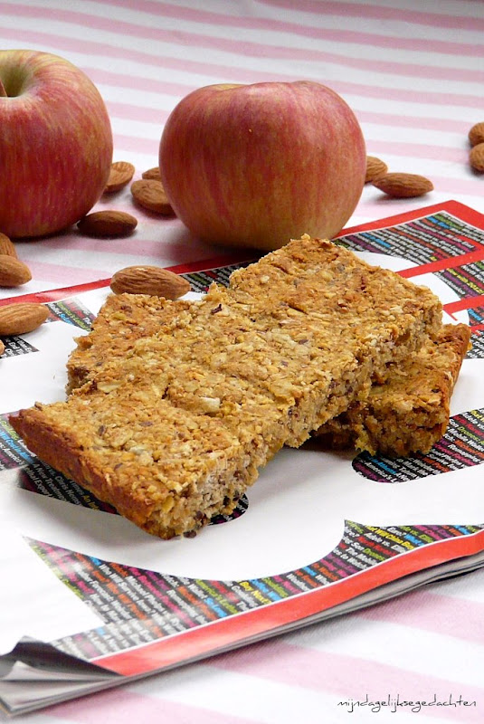 mijn dagelijkse gedachten: Apple Health Bars/ Яблочные Полезные Батончики