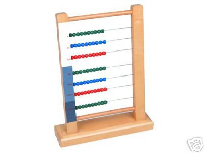 Montessori Nuggets: Montessori Large Bead Frame