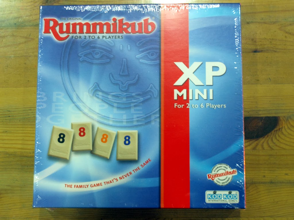 小高店長誌: [桌遊] Rummikub XP mini 拉密六人旅行版 開箱
