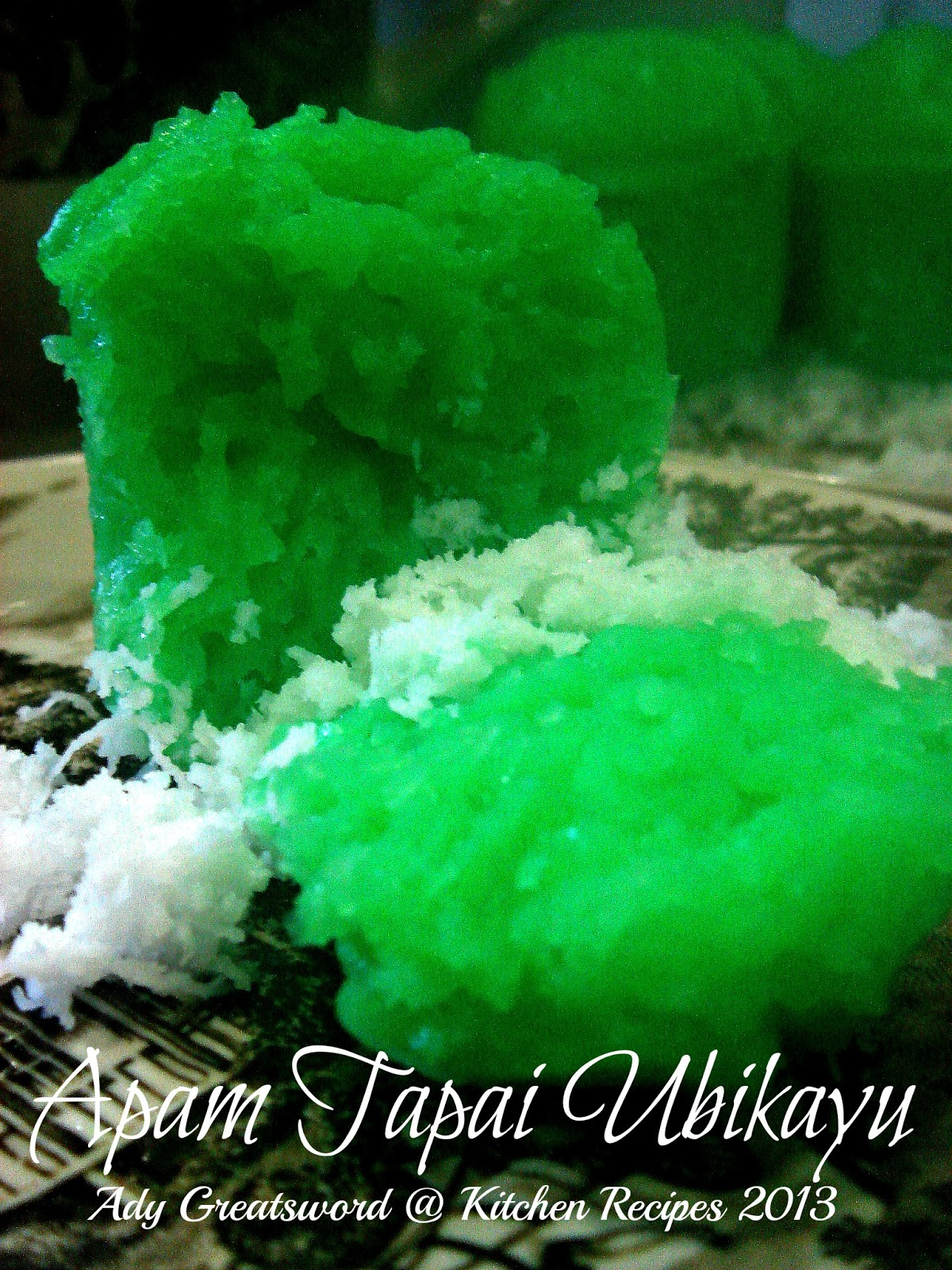 Ady Greatsword Empire Kitchen Recipes: Apam Tapai Ubikayu