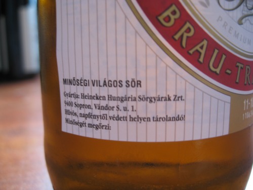 Sörök bemutatója, tesztje: Kaiser Bier 5.3% Osztrák világos sör