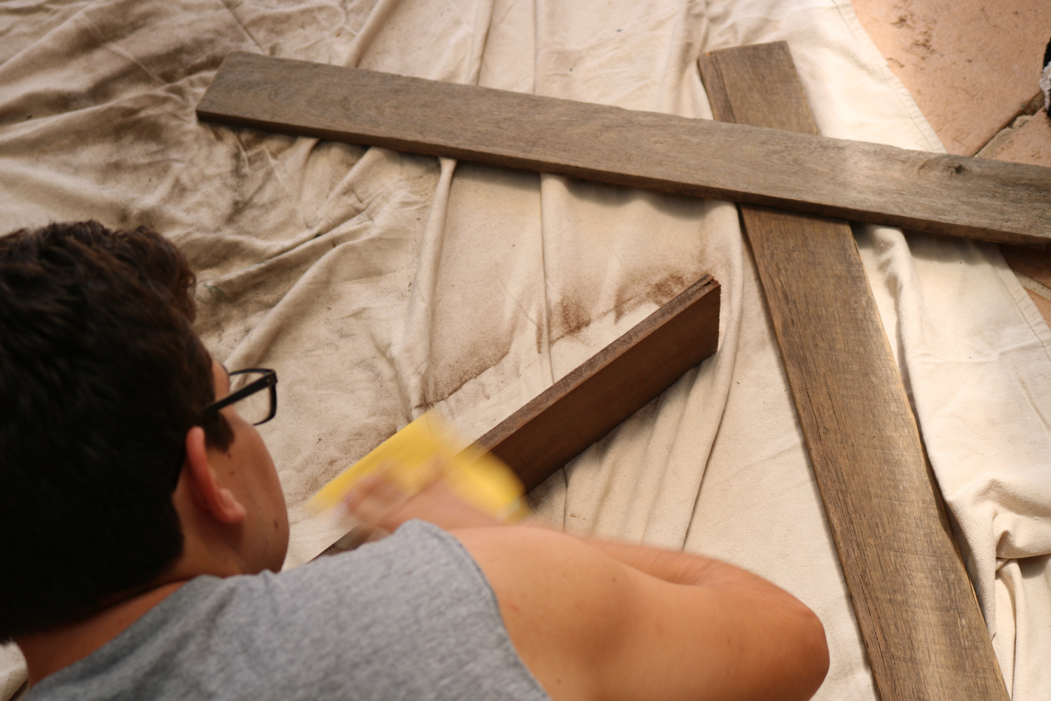 Southern In Law: The Time We Decided to Make a Bookshelf from Scratch