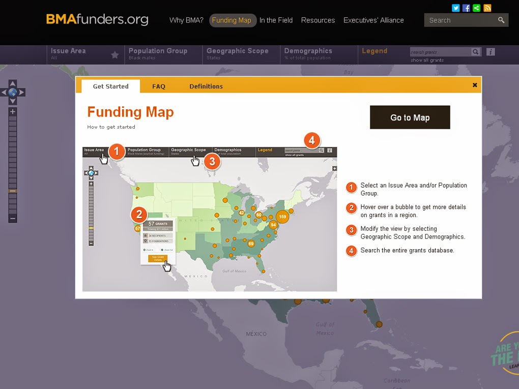 Tutor Mentor Institute, LLC: Mapping Philanthropy - BMA Funders Map
