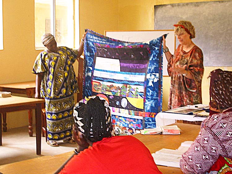 The Creative Process: SEQUENTIAL STORY QUILTS