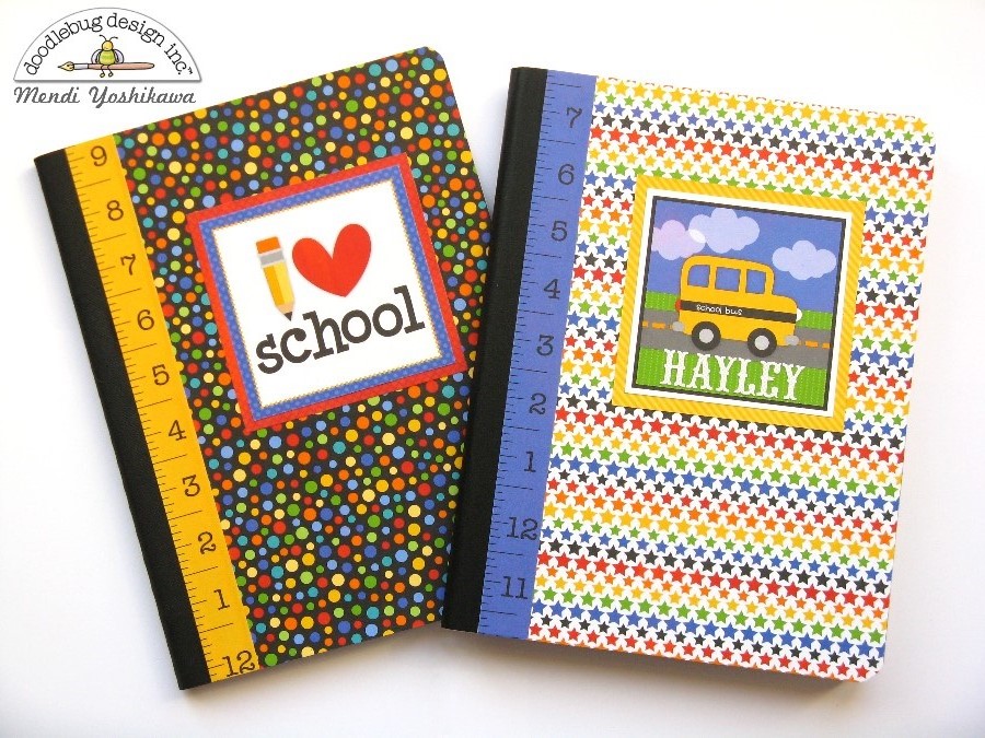 Doodlebug Design Inc Blog: Kids Craft Challenge: Back to School Projects