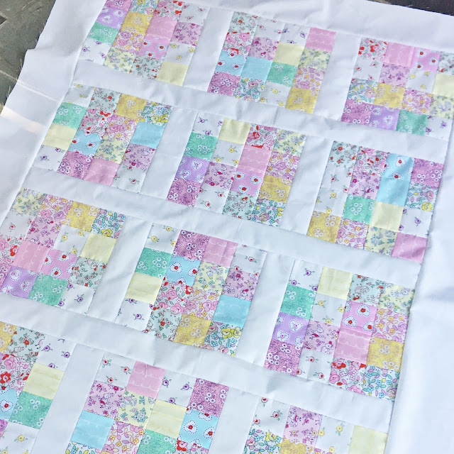 Quick 16-Patch Baby Quilt