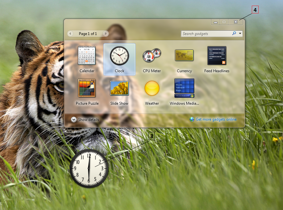 Windows 7 Tips And Tricks Add A Gadget To The Desktop