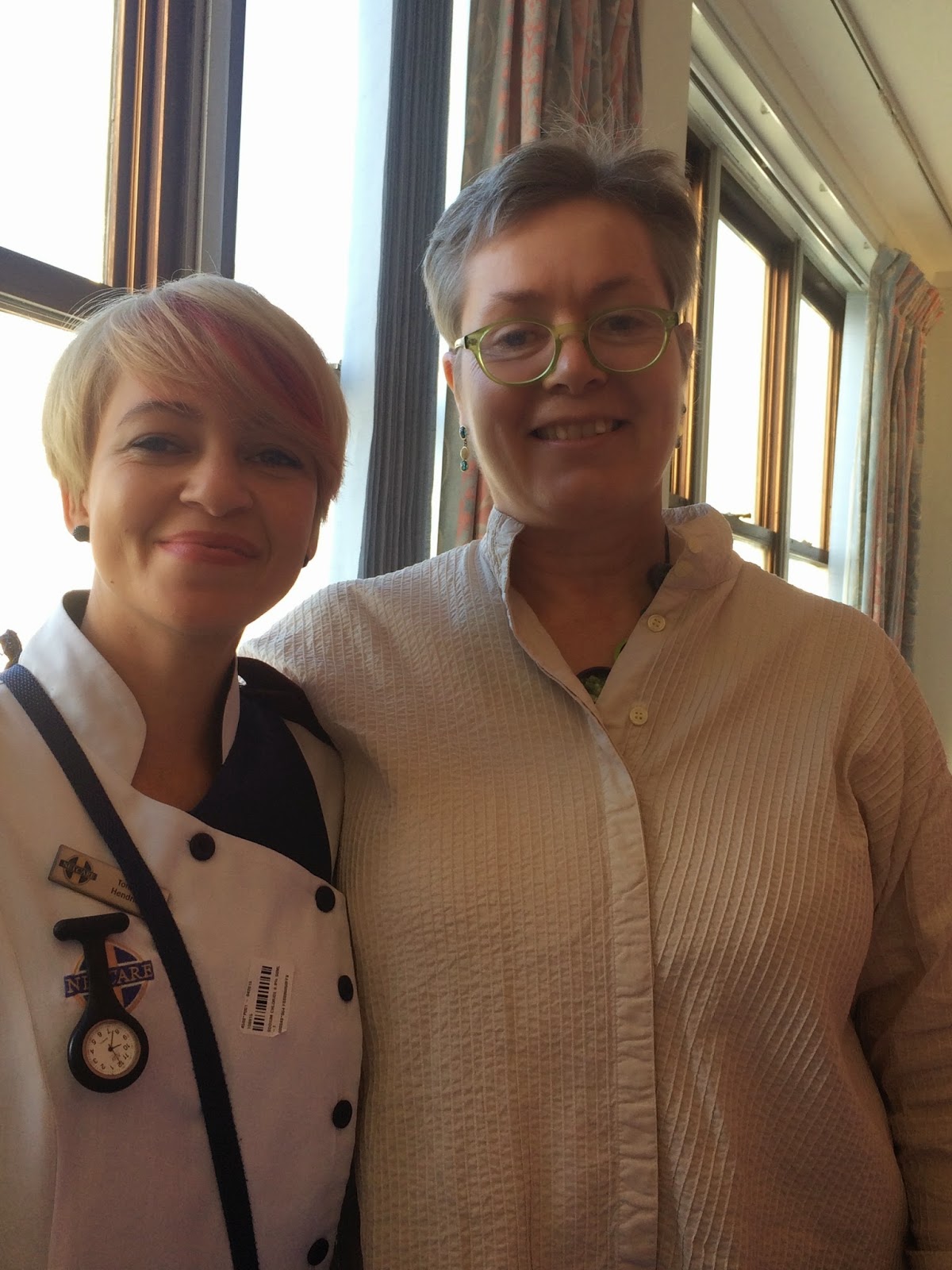 Going to theatre for the lumpectomy.