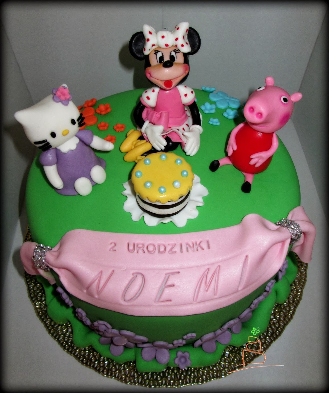 Torty InaS: Myszka Minnie, Hello Kitty i Peppa :)