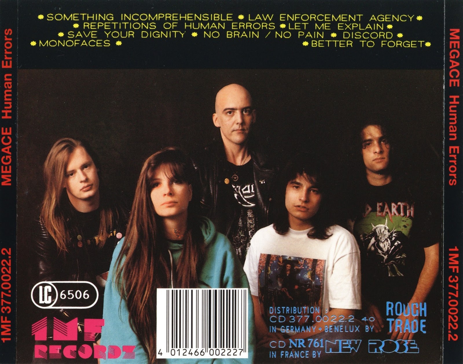 Nightmare be thy Name: Megace - Human Errors (1991)