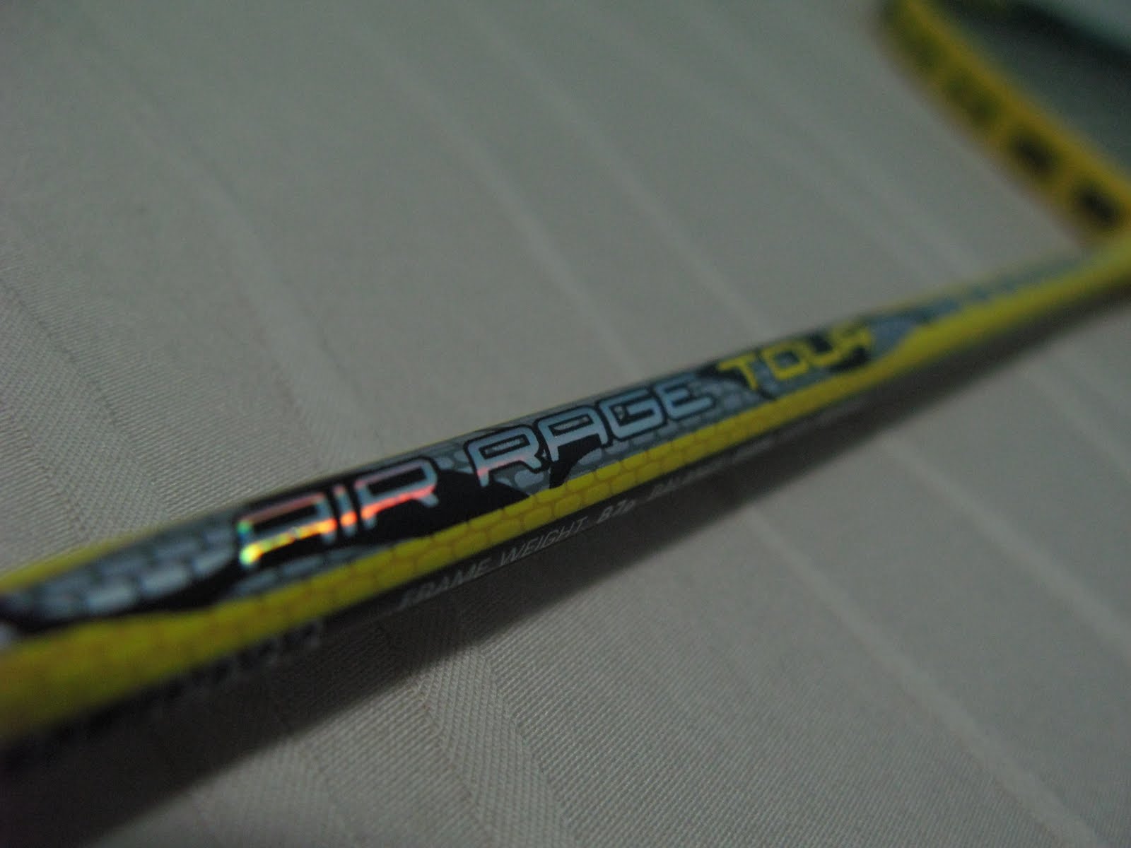 Of badminton things: Badminton Racket Review: Carlton Air Rage Tour