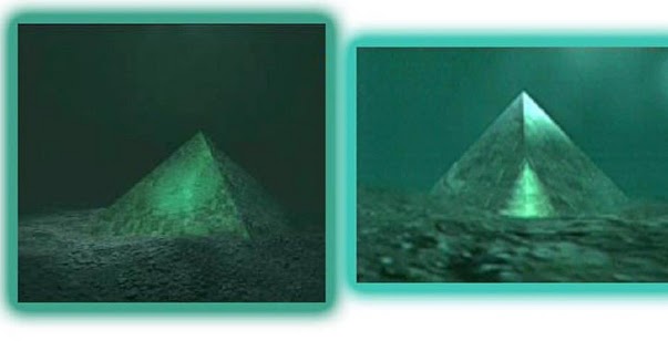 Two Giant Underwater Crystal Pyramids Discovered in the Center of the ...