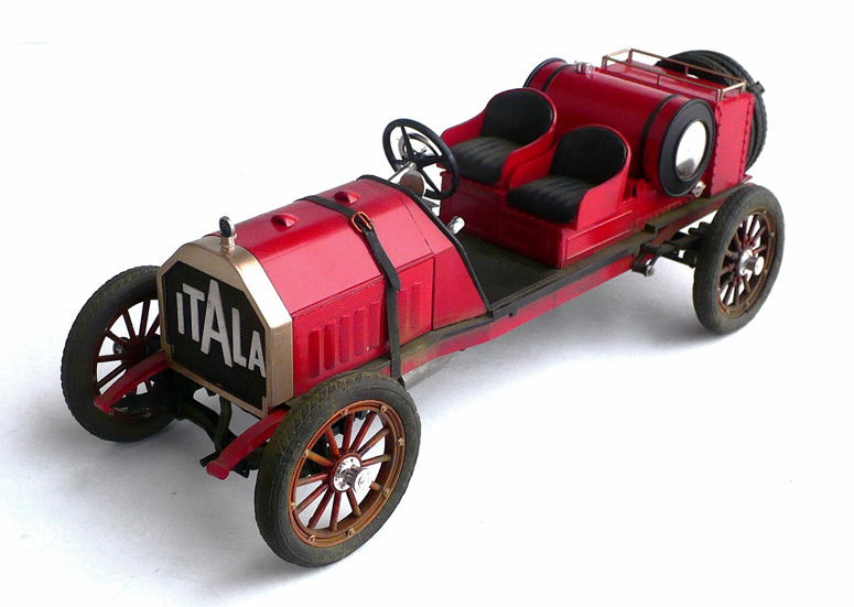 The Great Canadian Model Builders Web Page!: 1907 Itala Grand Prix Racer
