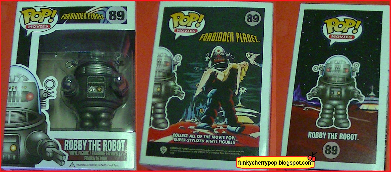 Funky Pop! Funko figures.: Robby the Robot, Forbidden Planet review