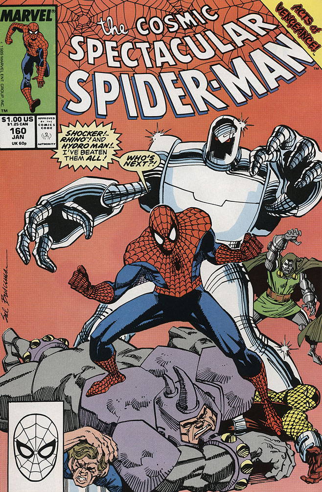 The Essential Exploits of Spider-Man: Spectacular Spider-Man 160 - Acts ...