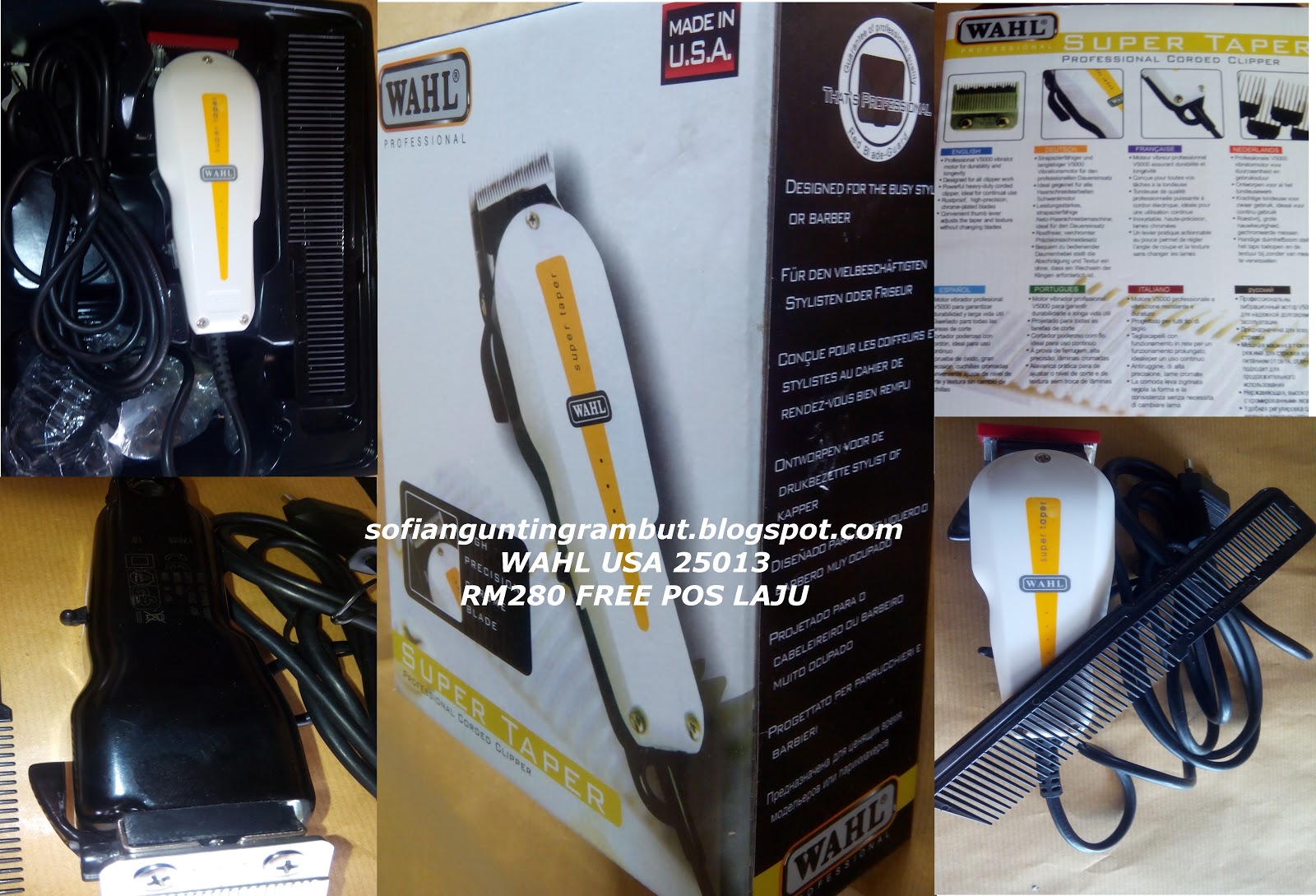 BARBERSHOP OWNER: MESIN RAMBUT