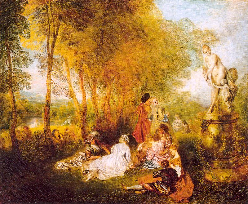 Maher Art Gallery: Jean-Antoine Watteau (French pronunciation: October ...