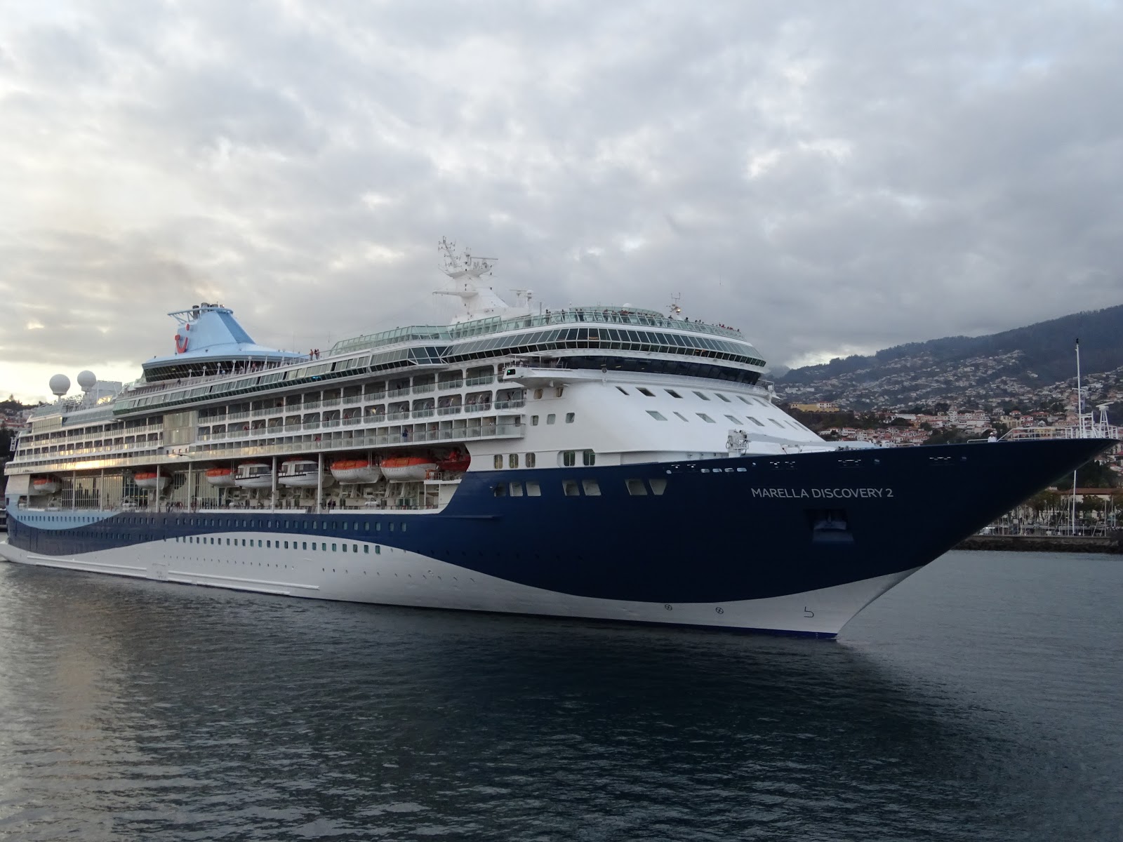 Sergio@Cruises: Marella Discovery 2 apresenta-se no Funchal