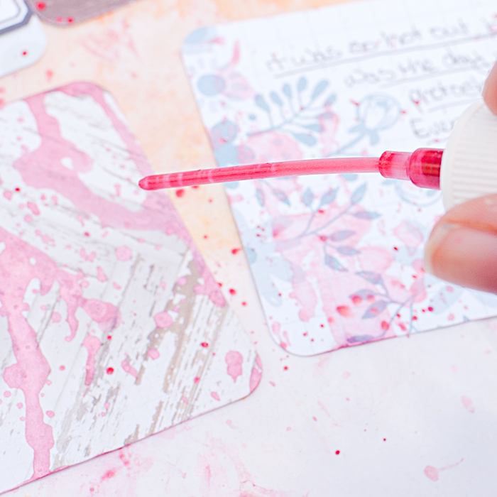 Mixed Media Tutorial: Mist Splatters... Big, BIGger, BIGGEST - Heather ...